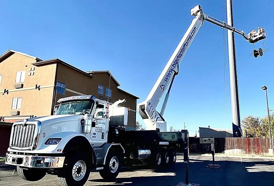 Truck Mounted Aerial Platform Rental Denver | Blade Platforms